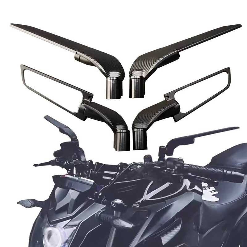 Bf New Cool 4 Modified Universal Rotating Fixed Wind Wing Rearview ...