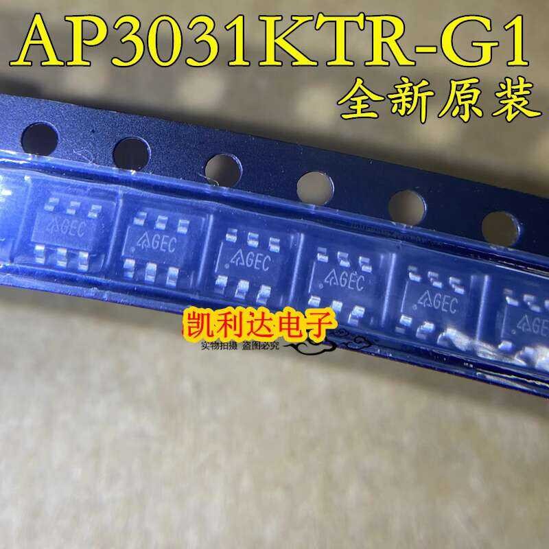 ☑♥ AP3031KTR-G1 AP3031 Silkscreen GEC SOT23-6 White Light LED Boost ...