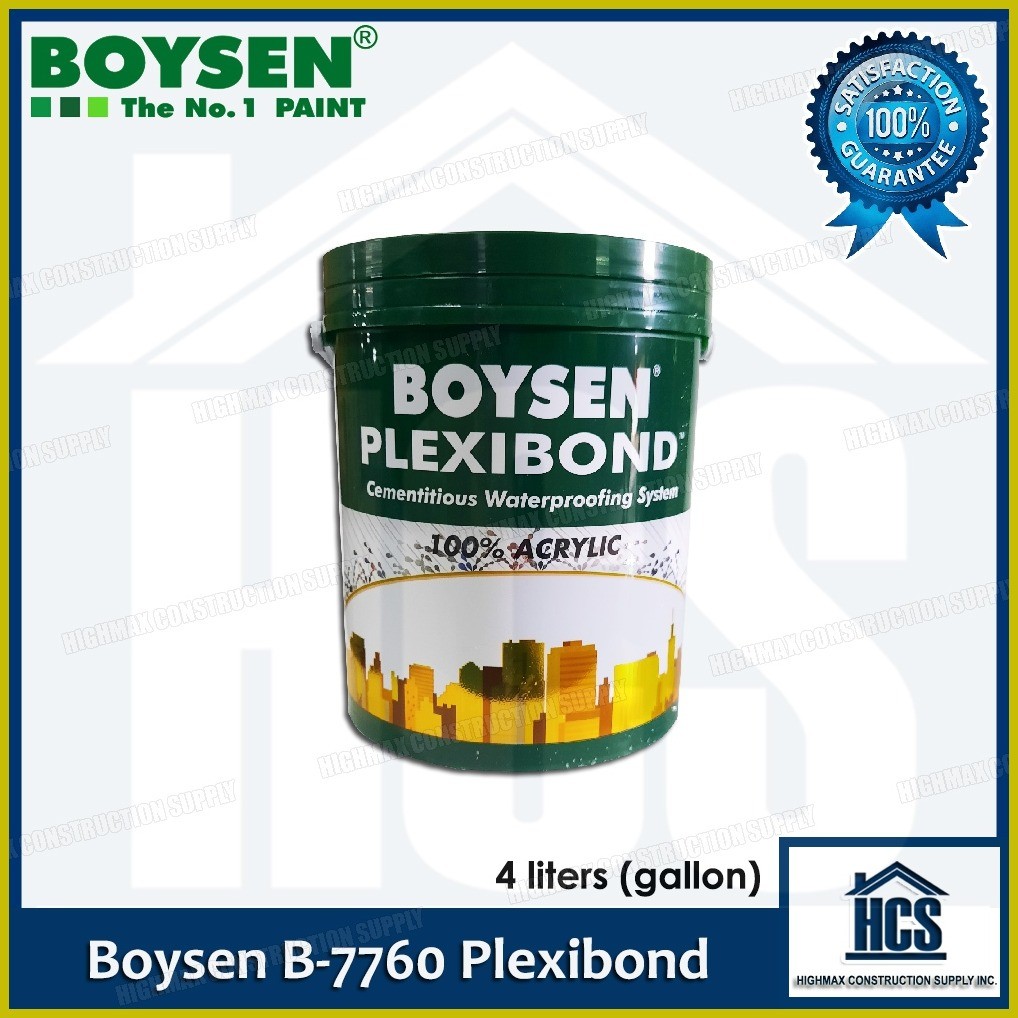 Boysen B-7760 Plexibond Cementitious Waterproofing System 4 liters ...