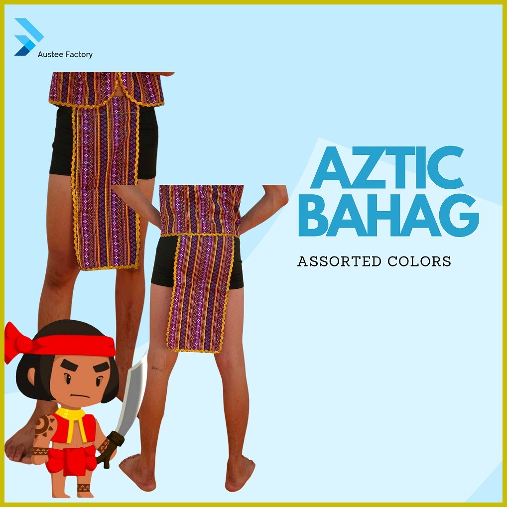 Austee Filipino Igorot Costume Lapu lapu Attire Set Chaleco Vest and ...