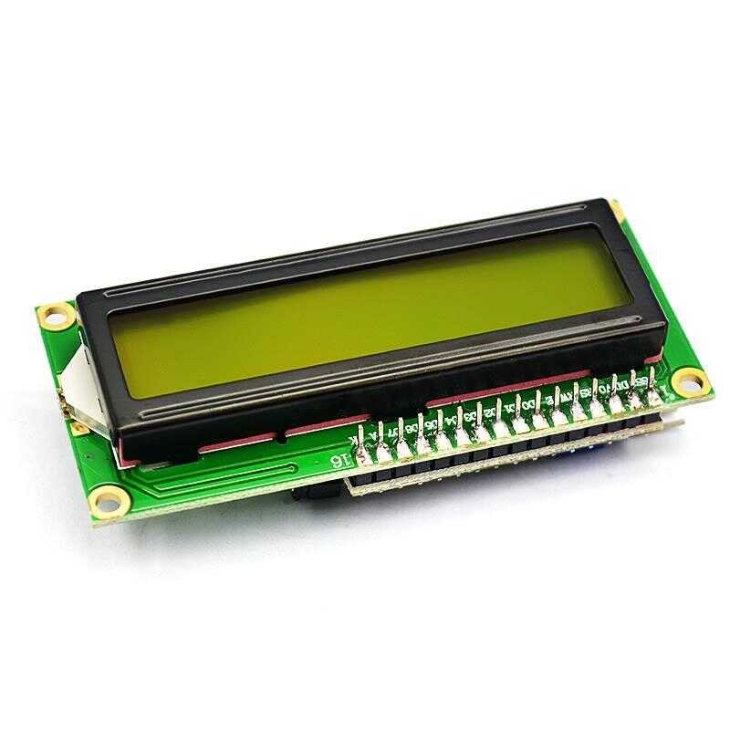 LCD1602 board with yellow green LCD screen IIC/I2C/interface, function ... LCD1602 board with yellow green LCD screen IIC/I2C/interface, function ...