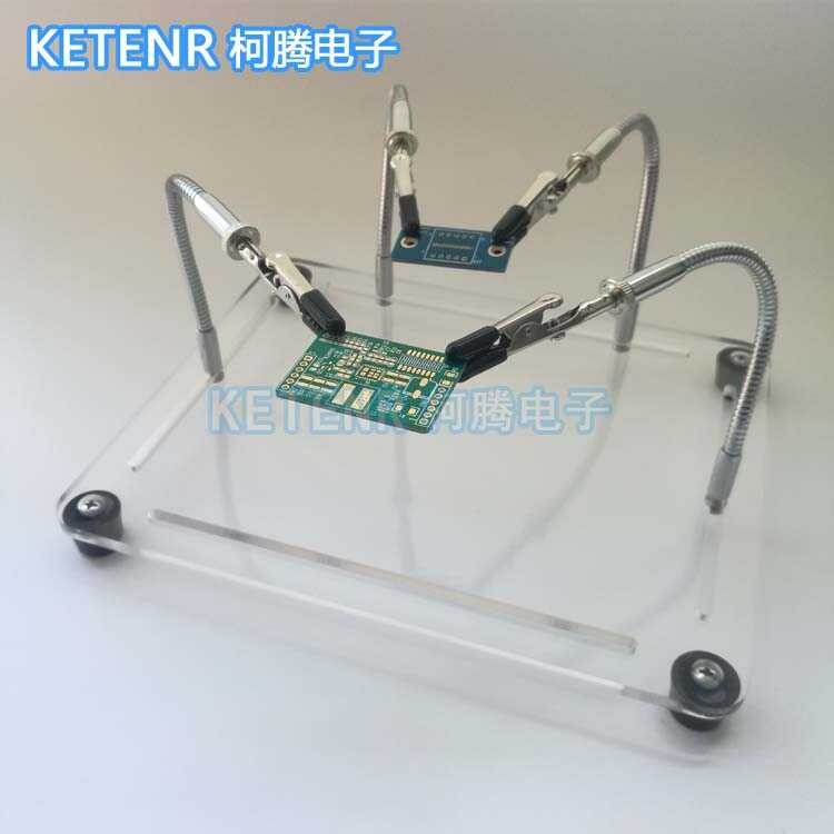 PCB bracket soldering auxiliary circuit board universal arm clamp ...