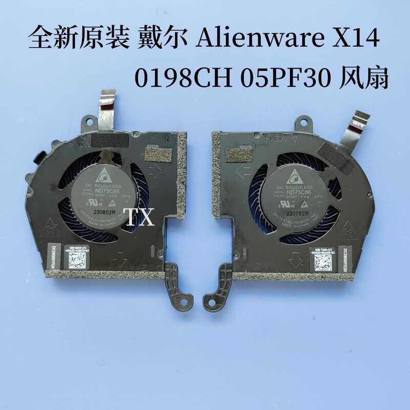 Original for Dell Alienware X14 0198CH 05PF30 ND75C85 fan | Shopee ...