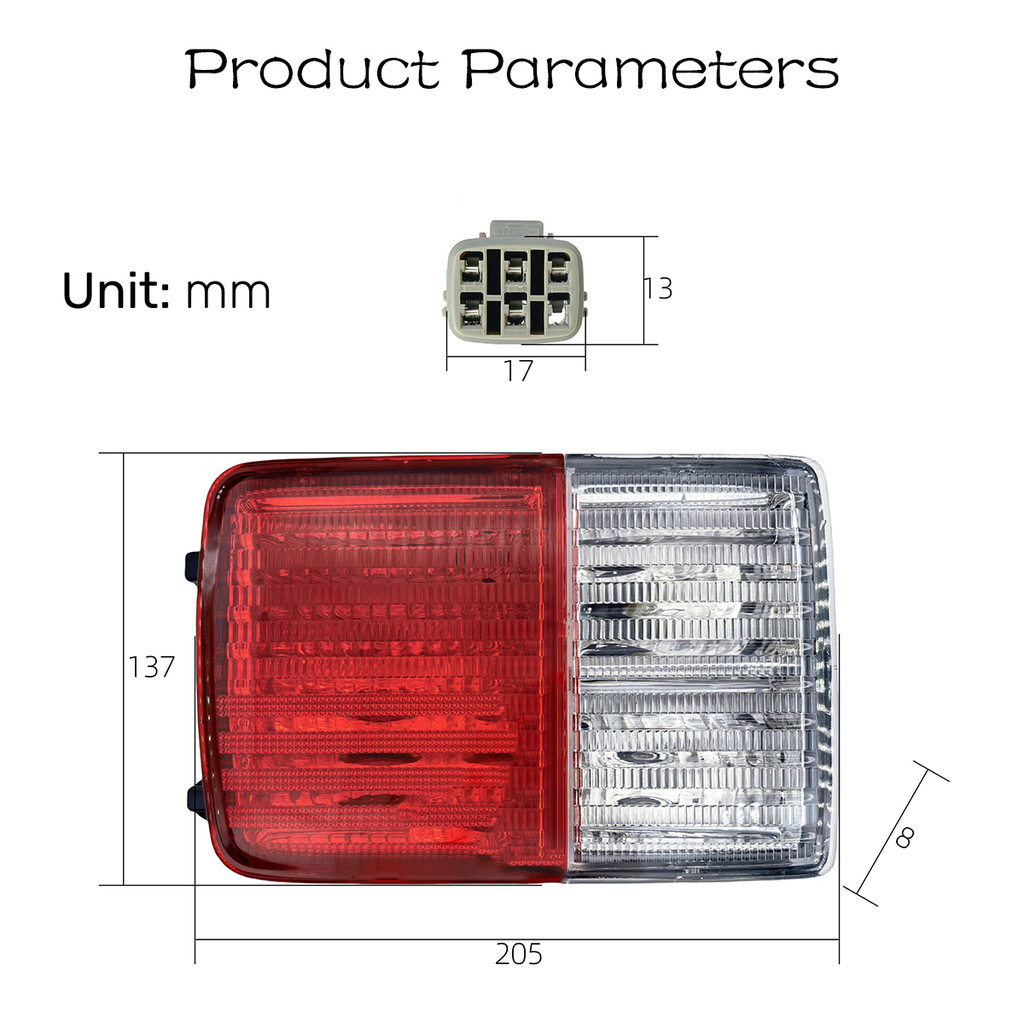Multicab Tail Light for Suzuki Carry Every DA17 DA64 K6A Suzuki Tail ...