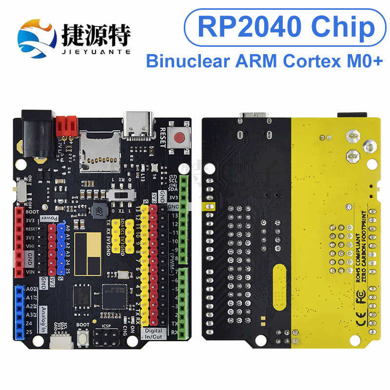 UNO RP2040 development board programming learning controller core board Type-C interface 16MB d ...