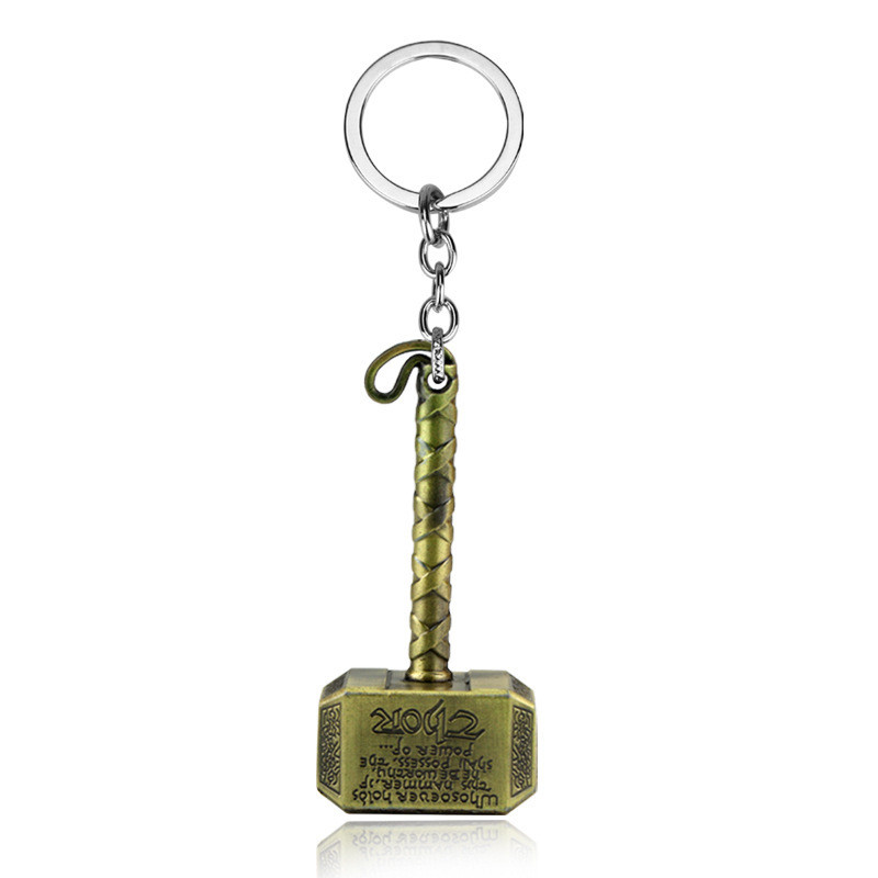 Marvel The Avengers Thor Hammer Axe Keychain Bottle Opener Alloy Key ...