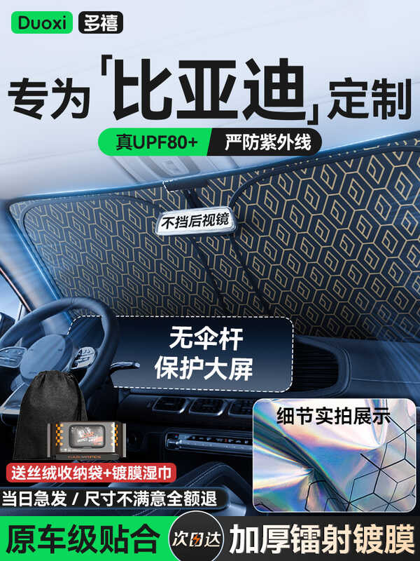 BYD Plus D Dolphin Haiou Han Yuan Tang Qin Song L Car Front Shield Sun ...