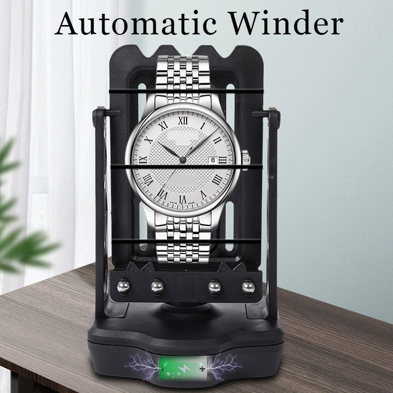 Mechanical Watch Shaker Automatic Watch Winder Quiet Timer Self-winding ...