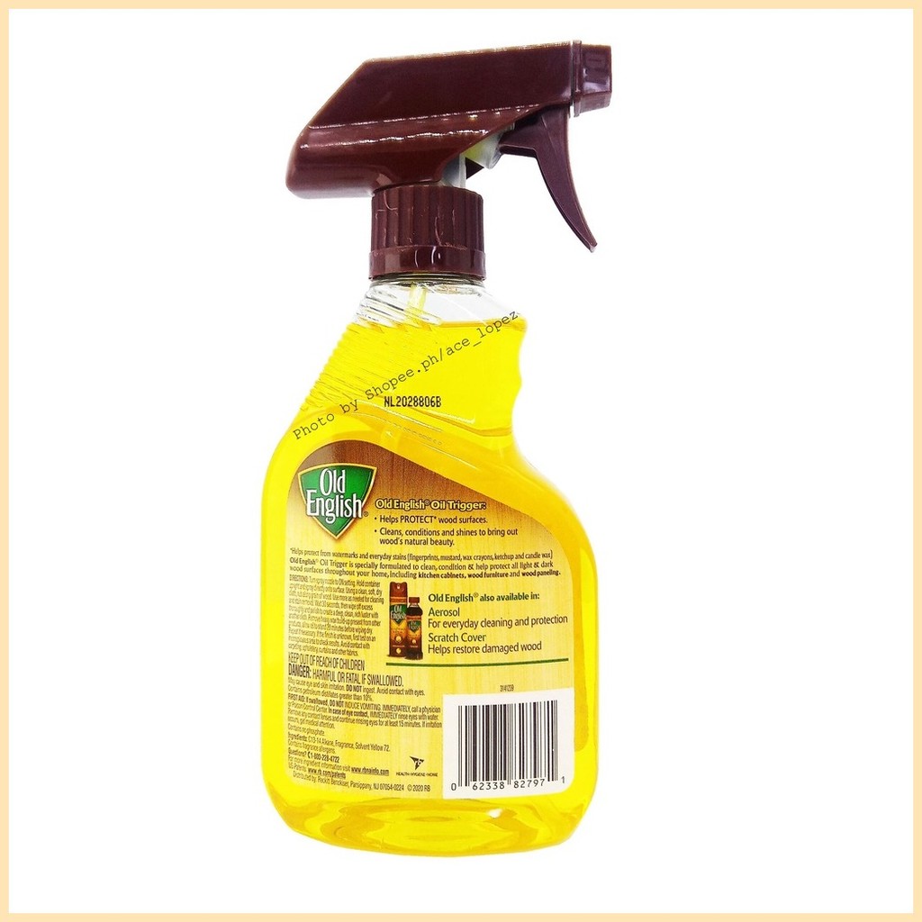 Old English Wood Conditioner & Cleaner 12 oz 354ml _ALS2127 | Shopee ...