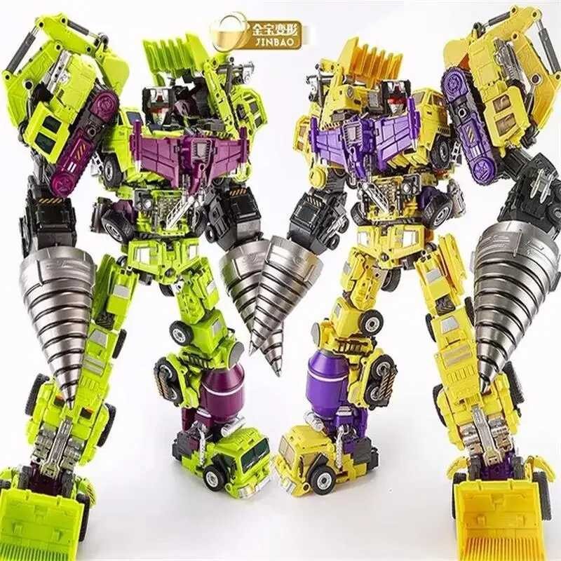 Transformation JIO Oversize Construction Vehicle Jio Devastator Figure ...