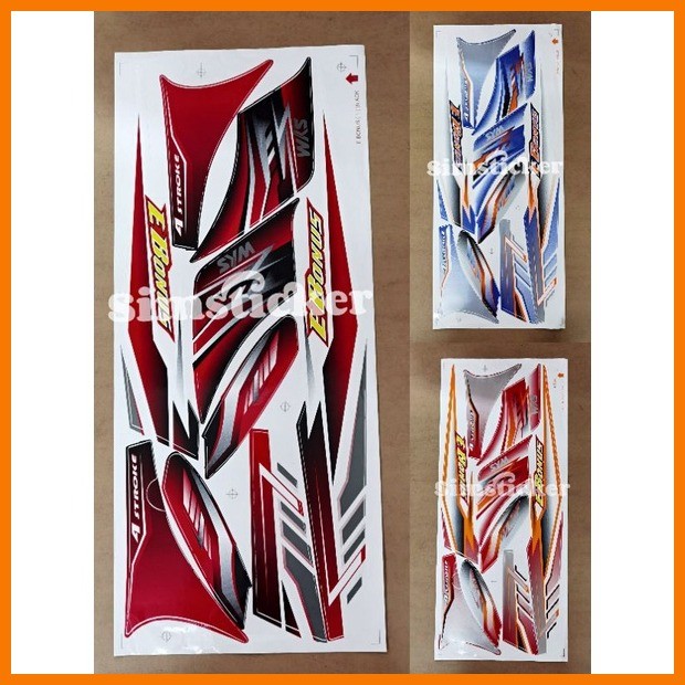 ∏ SYM E BONUS 110 (1) BODY STICKER | Shopee Philippines