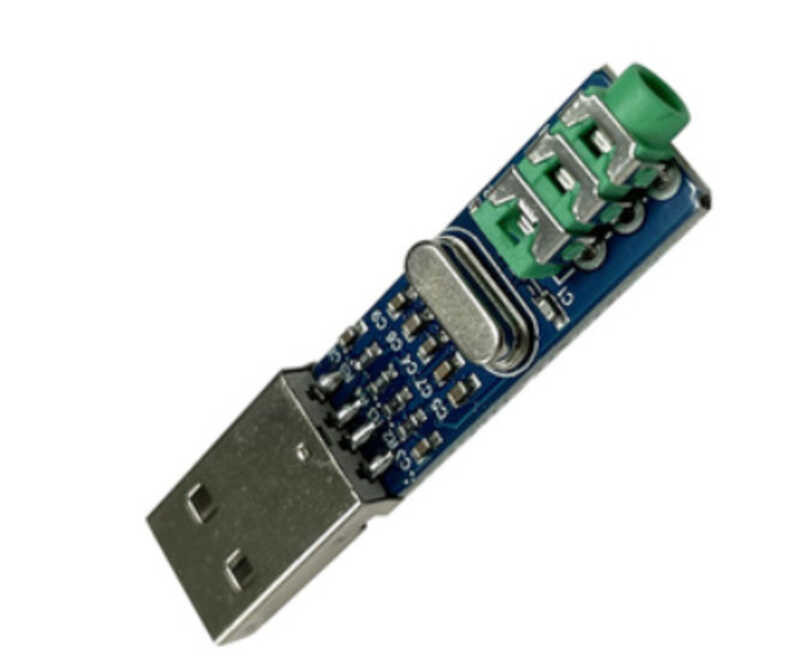 Mini USB DAC Mini Decoder PCM2704 USB Sound Card Analog DAC Decoding ...
