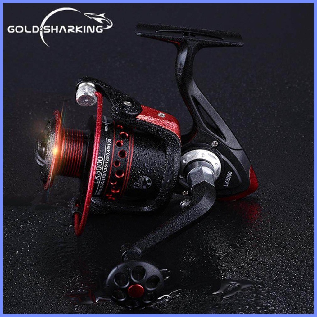 LO 【Ready】 Golden Shark King LK Series Wheel Spinning Wheel, Sea Pole ...