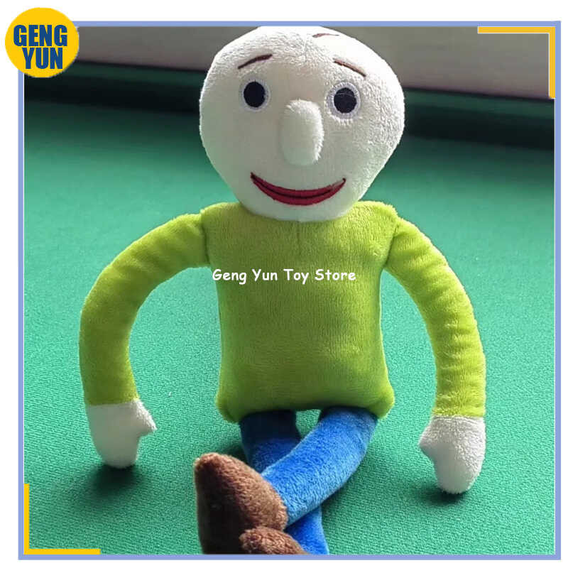 3 25Cm 2 Cartoon Baldi B ASICS Plush Happy & Angry Version Stuff Figure ...