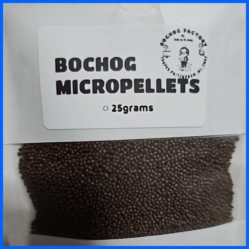 Bochog micropellets Betta Guppy platy molly aquarium 25g high protein ...
