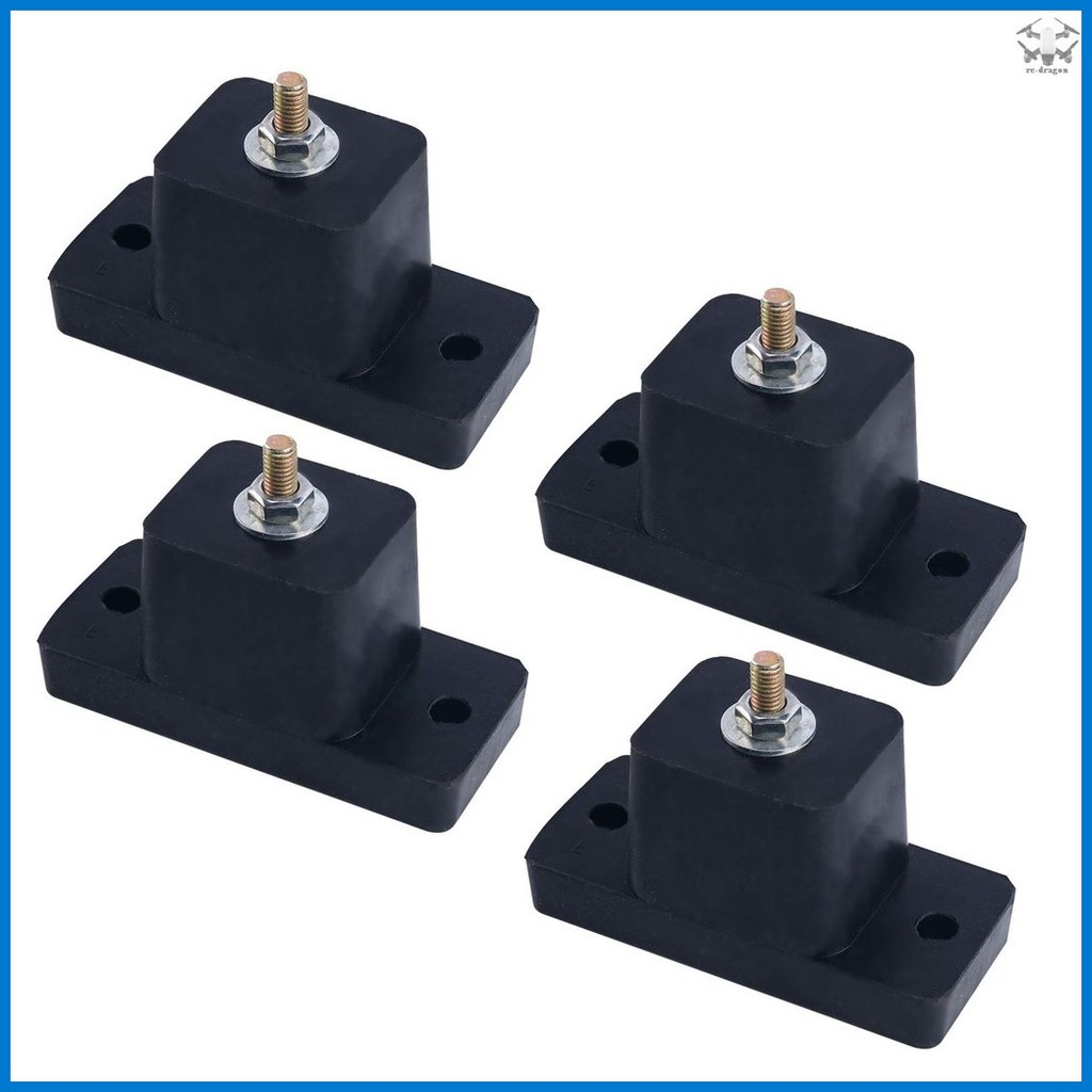 Air Conditioner Rubber Vibration Mounting Bracket Shock Absorbing Anti-Vibration Isolator Pads ...