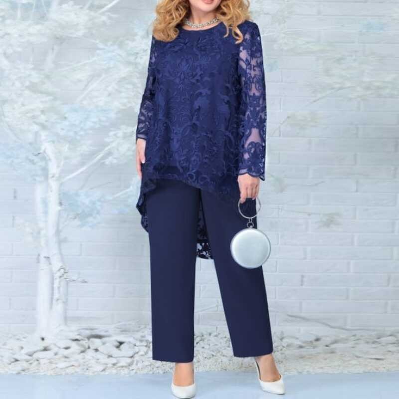 Piece Two Set wer Lace Suit Tops And Trousers Pants Africa Clothes ...