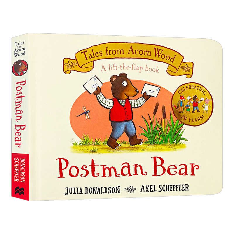 Original * Picture Book Postman Bear Tales from Acorn Wood Storybook ...