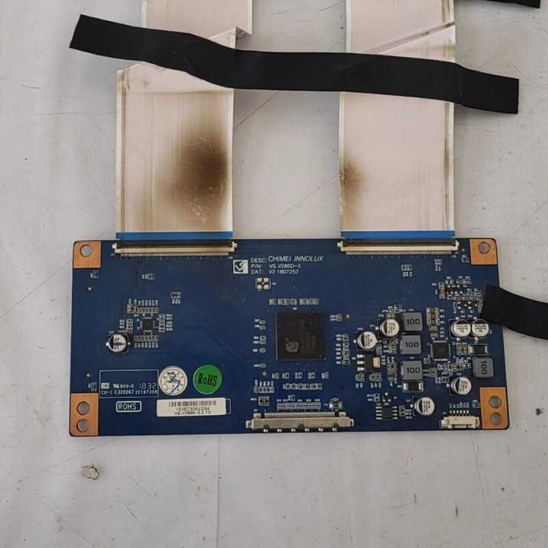 Original disassembled 32 inch LCD TV logic board VS V280D-3 V2 1807252 ...