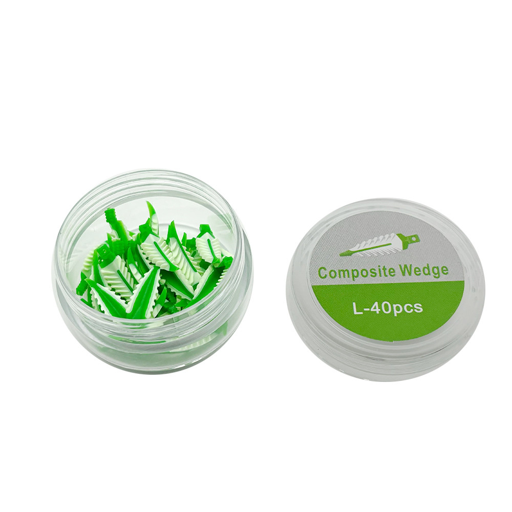 40Pcs Dental Composite Interdental Wedges Adaptive Wedge Autoclavable ...