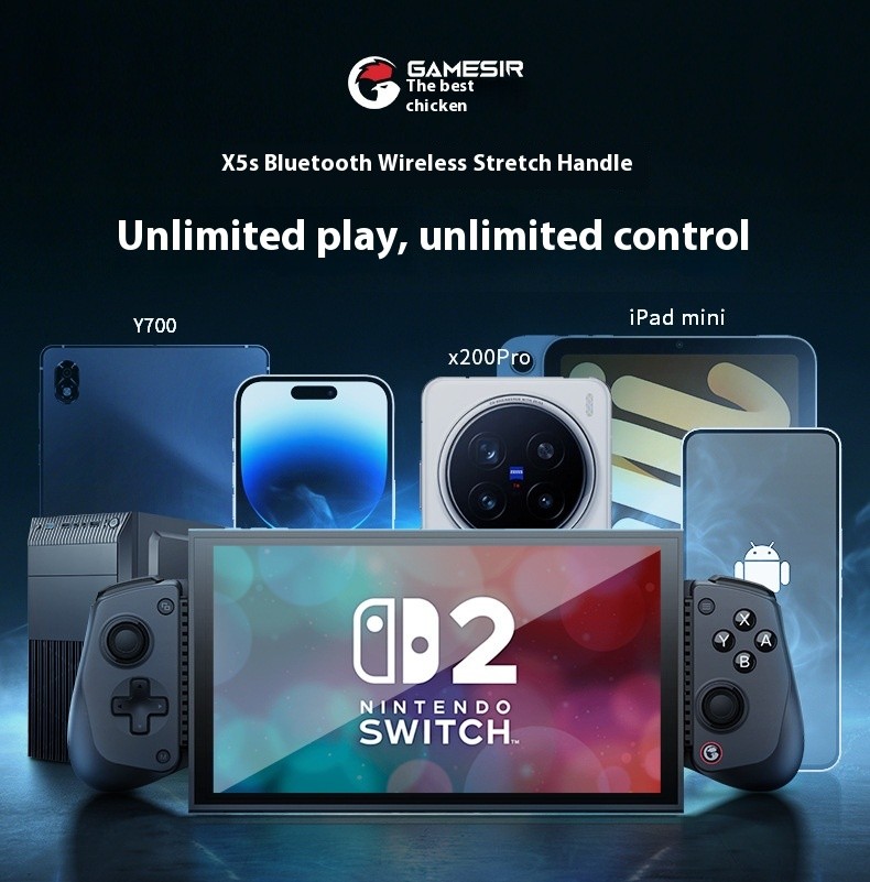 GameSir X5s Bluetooth Wireless Stretch Gamepad IOS Android PC Switch2 | Shopee Philippines