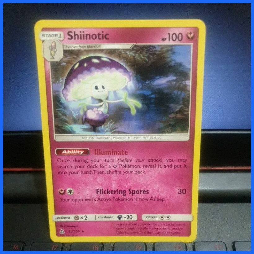 Shiinotic - 93/156 - Rare Sun & Moon: Ultra Prism | Shopee Philippines