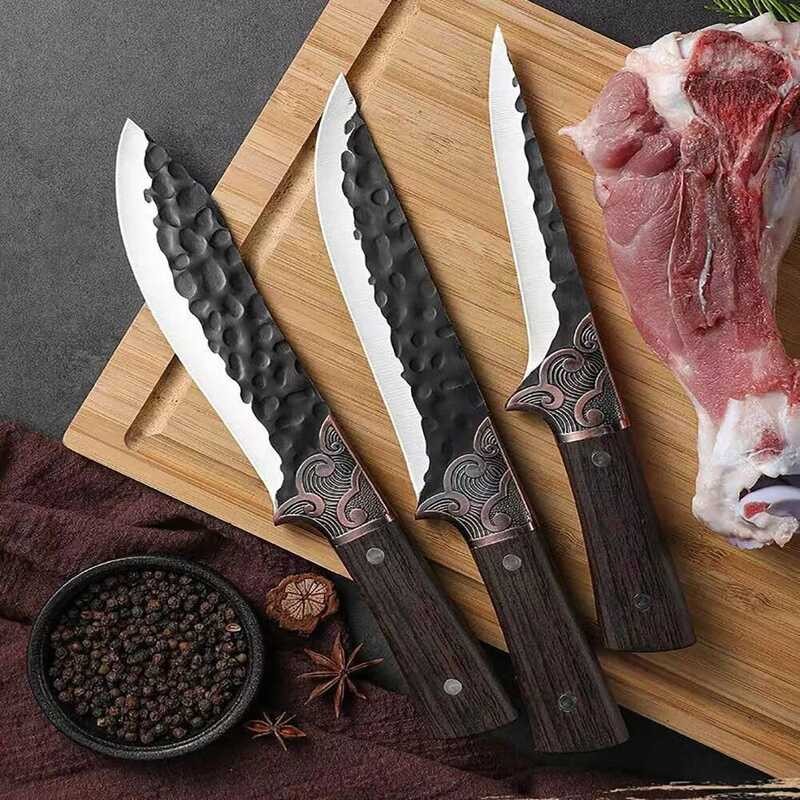 Sharp Hard And Stainless Steel Boning shoppe, Professional Forged Chef ...