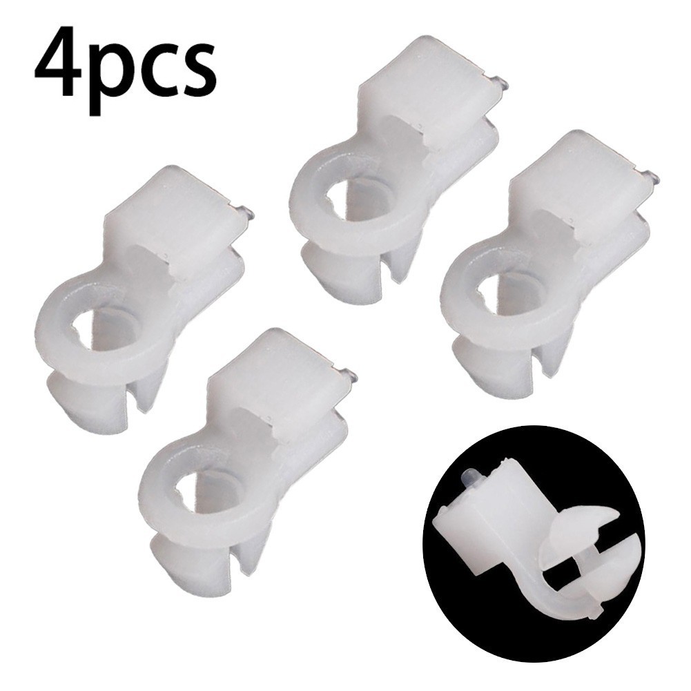 JTFY ️4 x Car Door Hole Door Lock Fastener Rod Clip White | Shopee ...