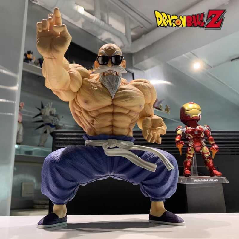 142 Sa Stock Dragon Ball Z Anime Master Roshi Kame Sennin Action Figure ...