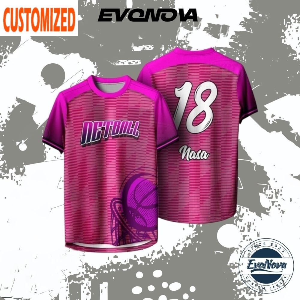 2025 Netball Baju Jersey Thailand Viral Custom Jersey Plus Size Men ...