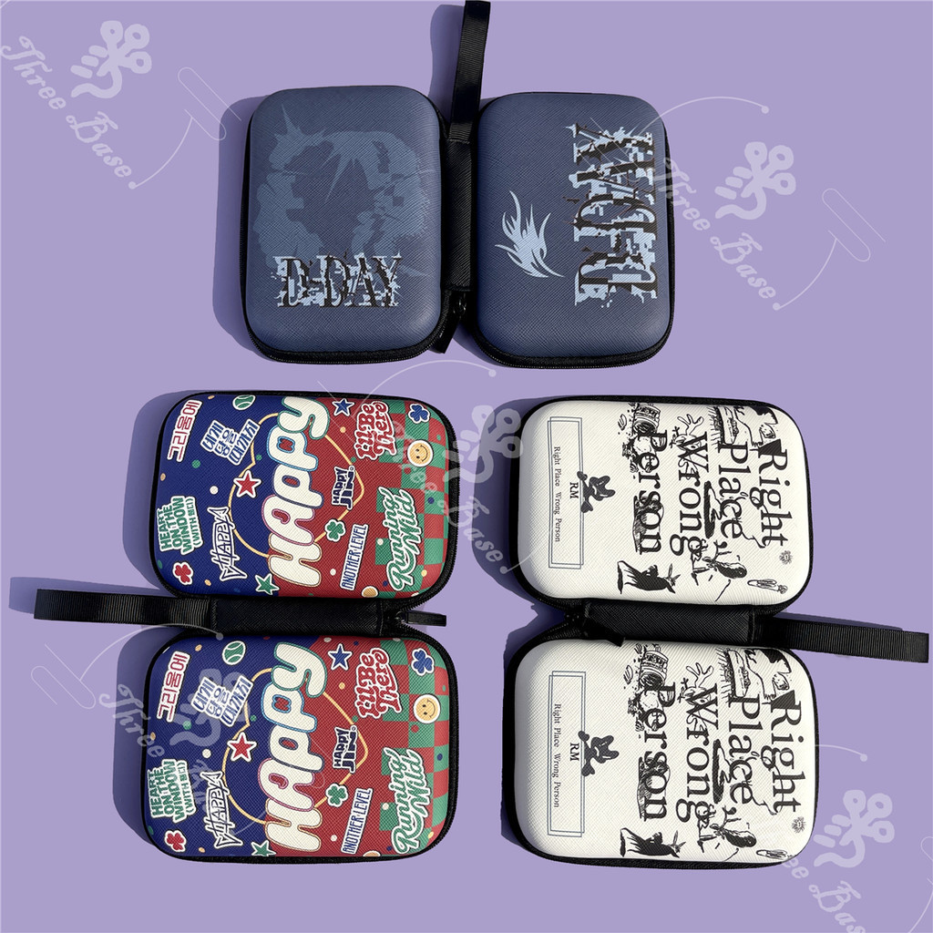 Coin bag Jin Happy V Layover SUGA D-DAY RM Data Cable Storage JIMIN ...