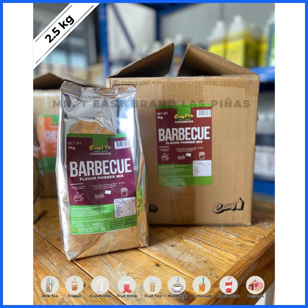 ∇ ♠ EASY PRO FRENCH FRIES POWDER MIX SOUR CREAM, CHEESE, BARBECUE 1kg ...