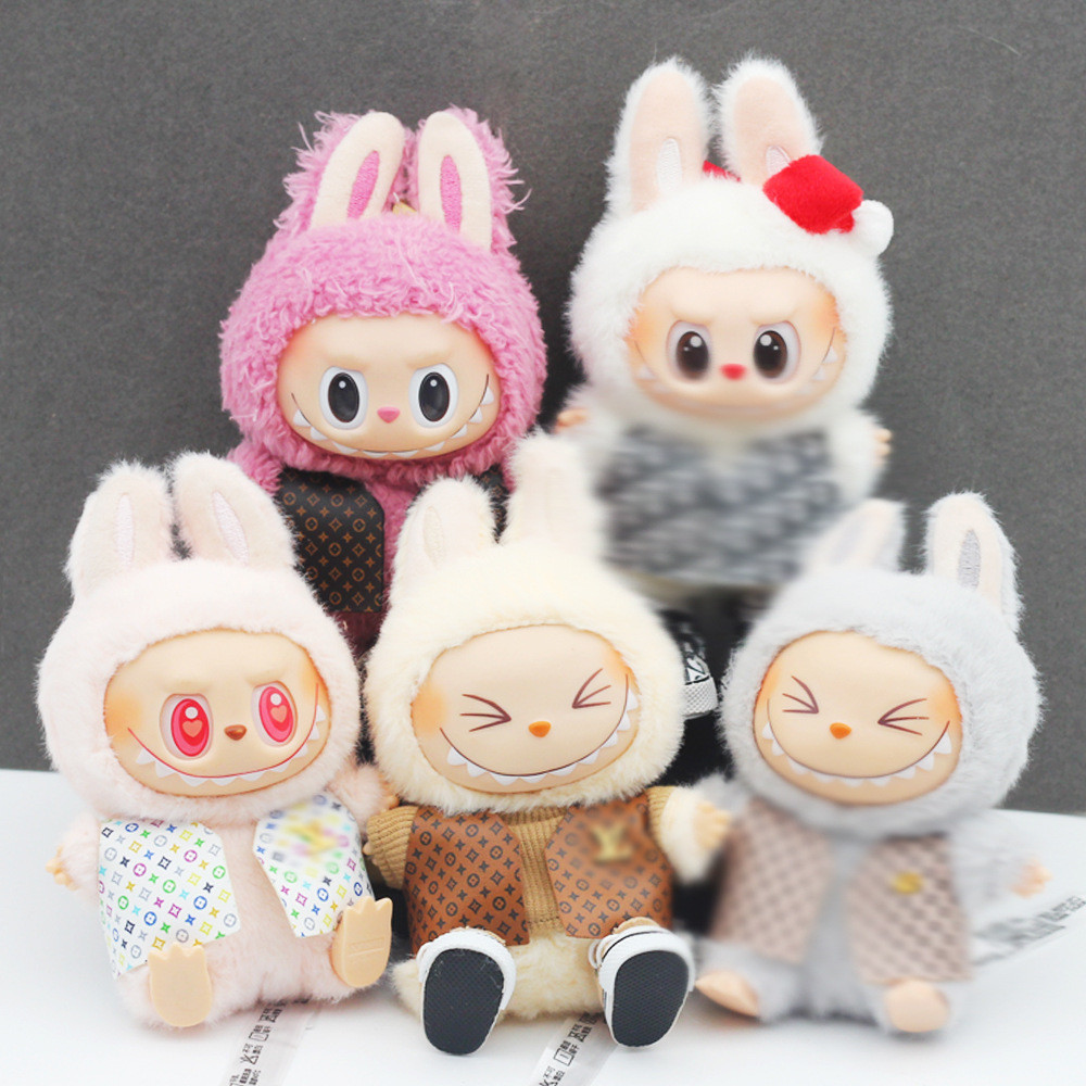 Labubu Terno Jacket Fashion Logo Leather Clothes for Labubu Have A Seat ...