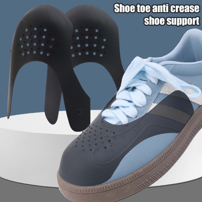 Sneakers Anti Crease Protector Wrinkled Fold Shoes Support Toe Cap ...