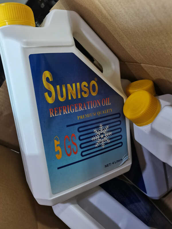 SUNISO brand 5GS refrigeration oil for cold storage, air conditioning, refrigeration compressor ...