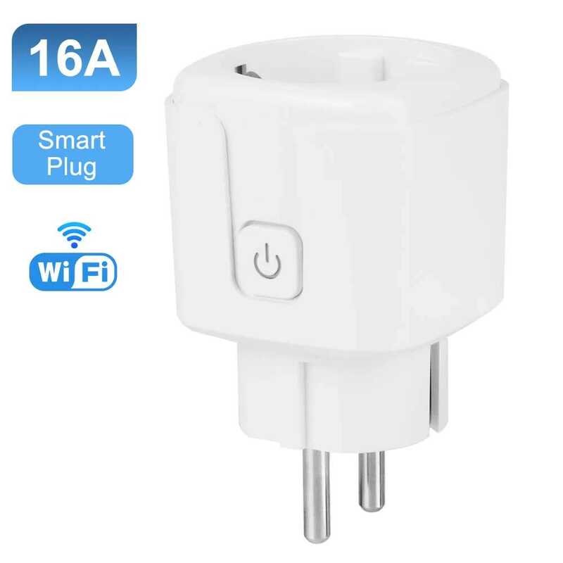 Tt Socket Remote Control EU 16A Wifi Plug Smart Life APP With Power ...