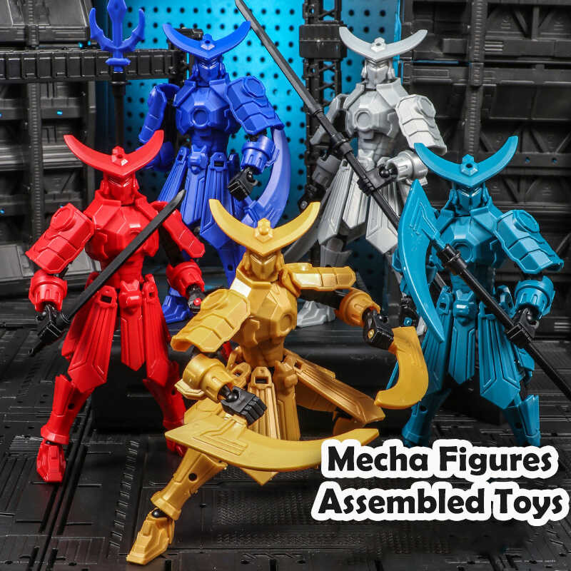 New 3D Printed Multi Jointed Movable Robot Action Figure Mannequin Toy ...