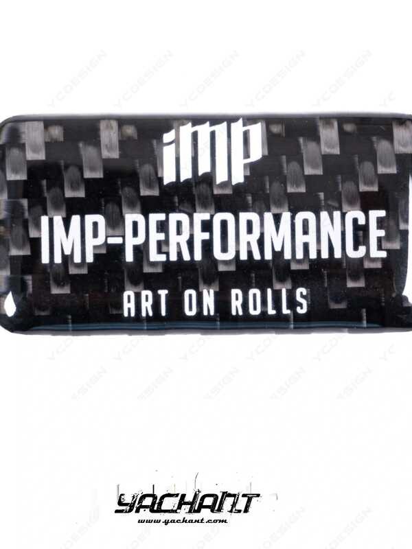 IMP Logo Universal High-Quality Carbon Fiber Side Skirts Wing Front and ...