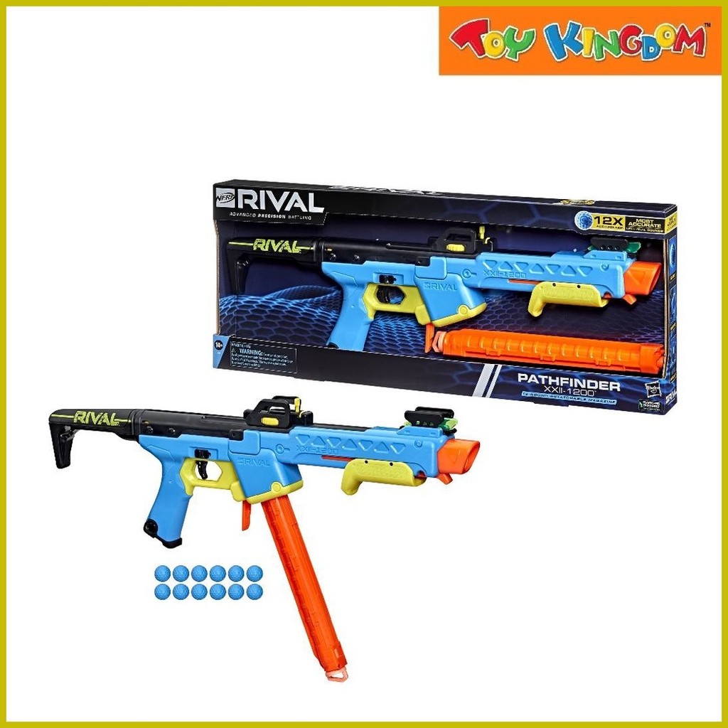 ⊙ Nerf Rival Path Finder XXII 1200 Blaster | Shopee Philippines