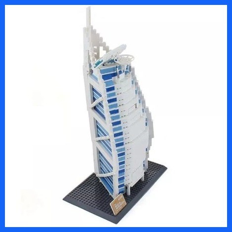 The BURJ AL ARAB hotel of Dubai BUILDING BLOCKS World's great ...