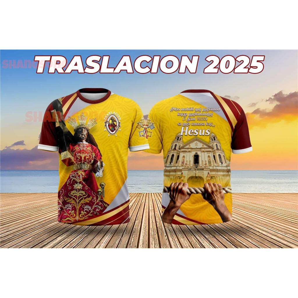[FREE CUSTOME] Fully sublimated 3D print TSHIRT nazareno 2025 debosyon ...