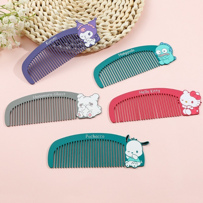 Small Small Comb Cartoon Cute Hairdressing Comb Kuromi Portable ...