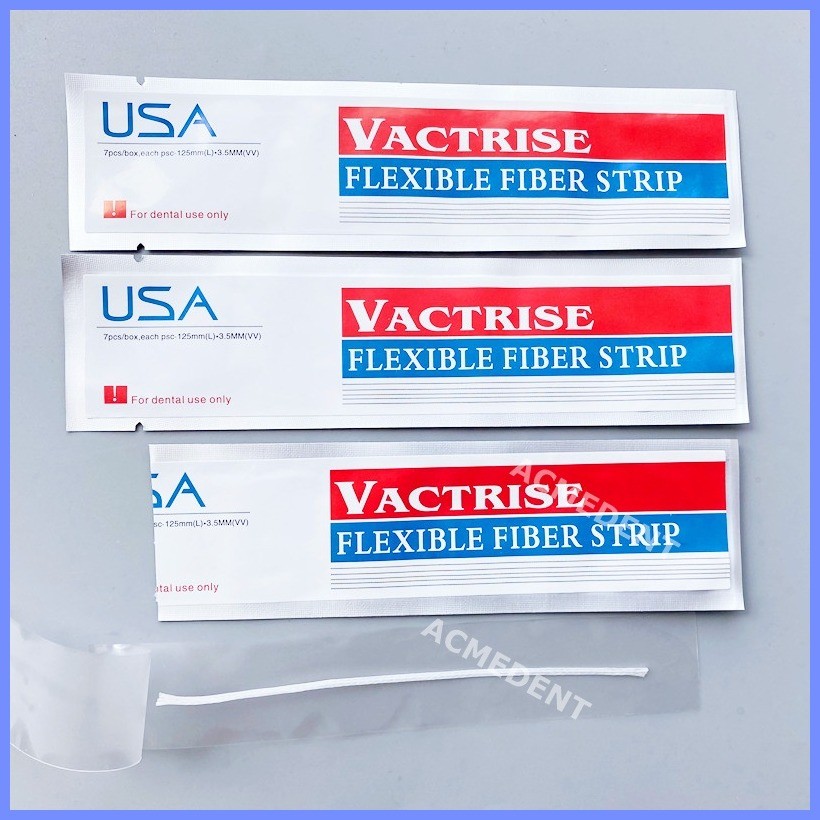 3Pieces Dental Glass Fiber Splint Retainer Strip Light Cure Composite ...