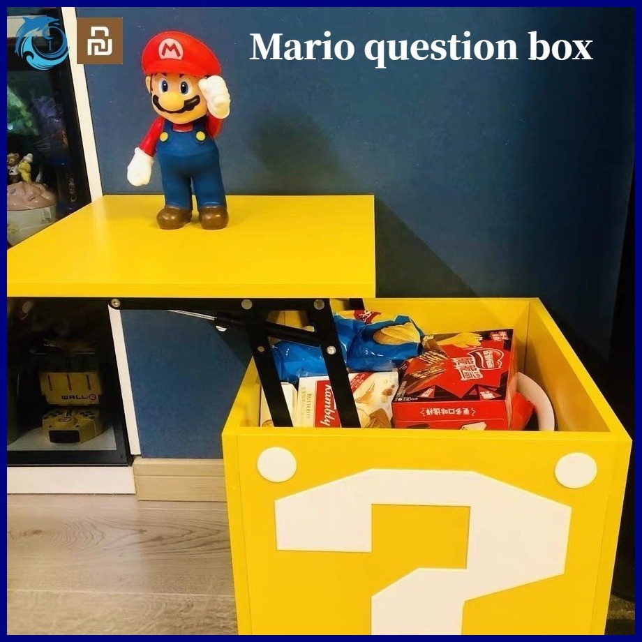 Xiaomi Youpin Mario Question Mark Box Model Super Paint-Free Lifting ...