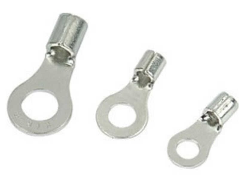 Round bare terminal cold pressed terminal copper nose wire ear OT10-28 ...