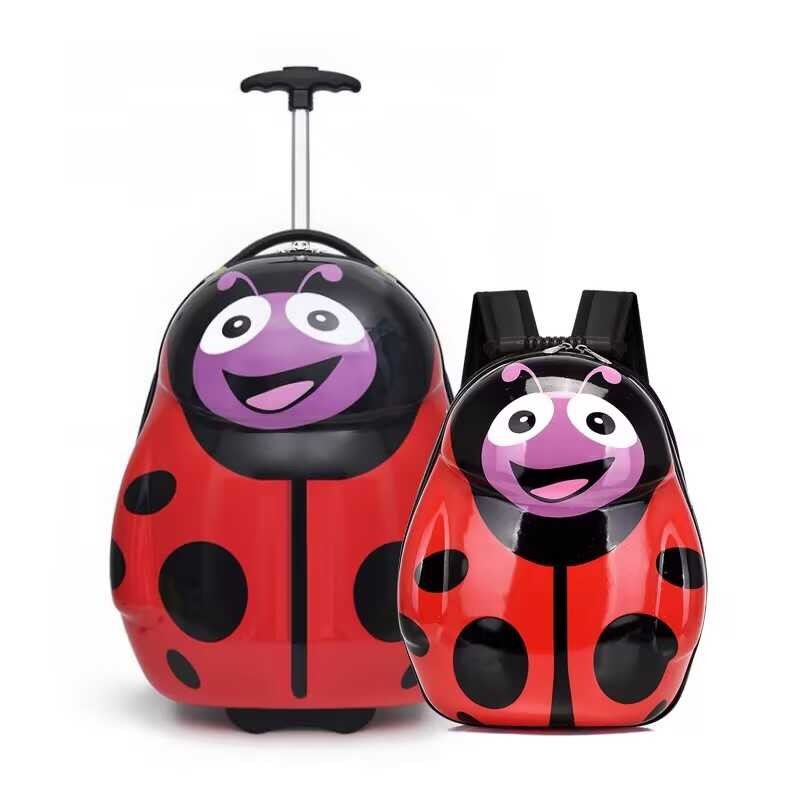 Fanvin Trolley Bag For Kids Cartoon Animal Style Waterproof Portable ...