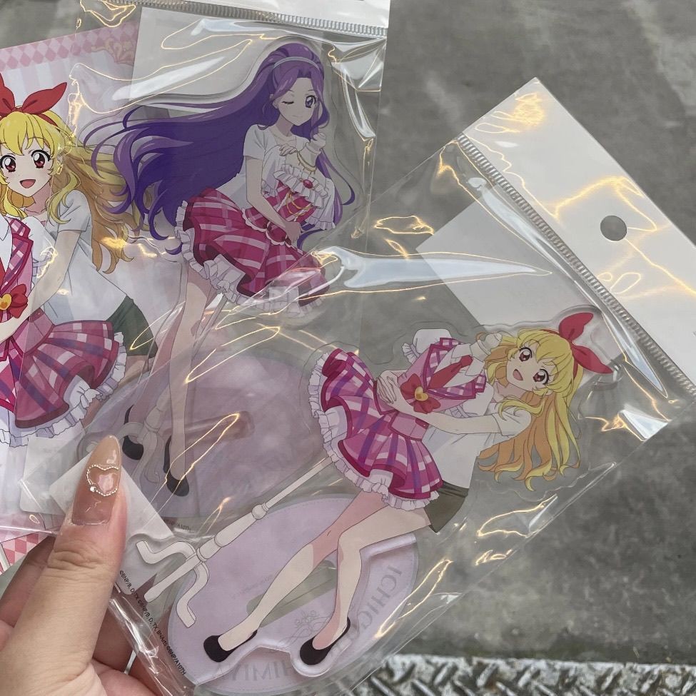 Idol Activities Fan-Made Ichigo Hoshimiya and Mizuki Kanzaki Acrylic ...