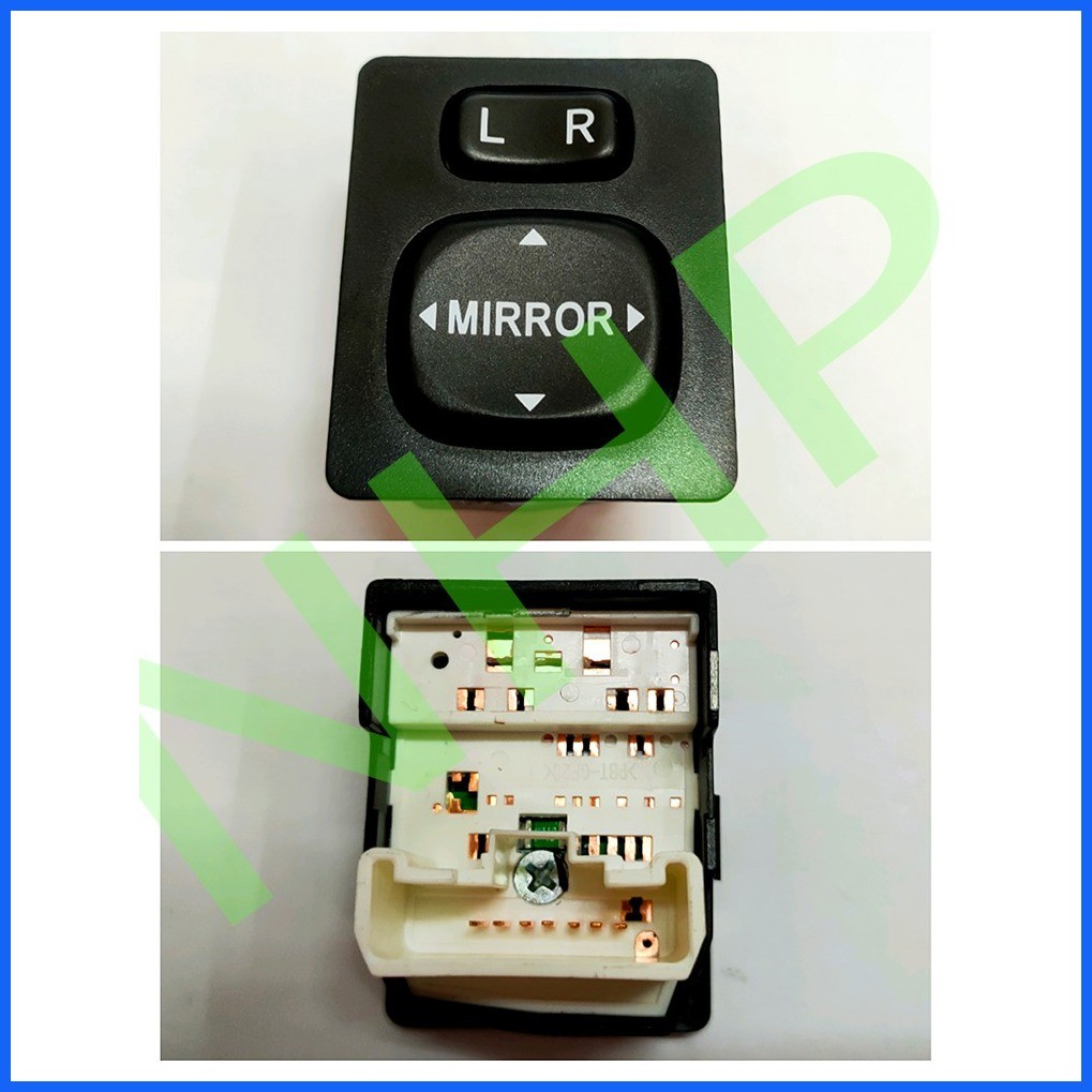 ☂ OEM TOYOTA VIOS HILUX ALTIS WISH FORTUNER SIDE MIRROR CONTROL SWITCH ...
