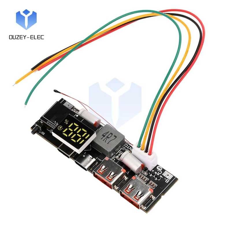 Xj 3S 65W 4S 5S PD 100W Bidirectional Fast Charging Module DIY Mobile ...