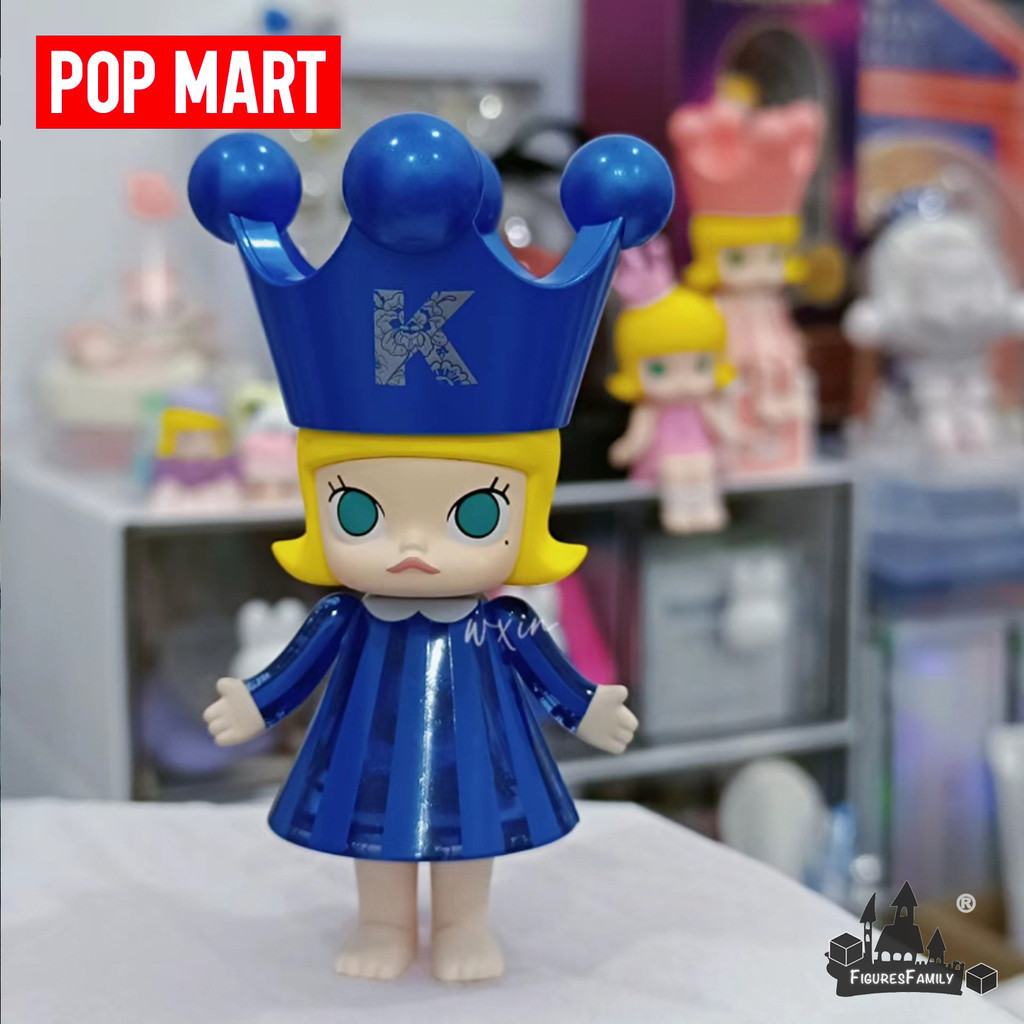 [Genuine] POPMART Molly Princess Mega Royal Molly 100% & Fortune Cat ...